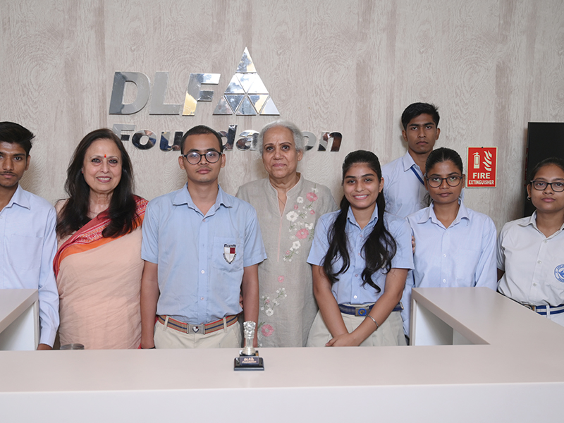 DLF CARES In-School Education Support Programme